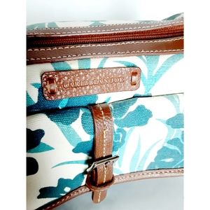 Caribbean Joe | Bags | Caribbean Joe Floral Ziptop Pocketed Satchel Bag ...